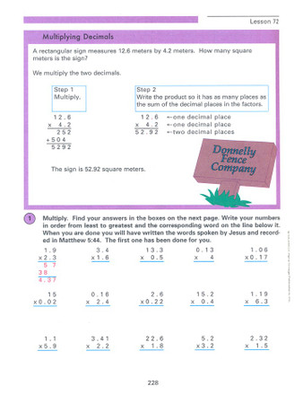 Horizons Grade 6 Math Student Book 1 - Classroom Resource Center