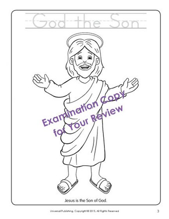 Writing Our Catholic Faith Grade PK/K Coloring Book- Coloring is ...