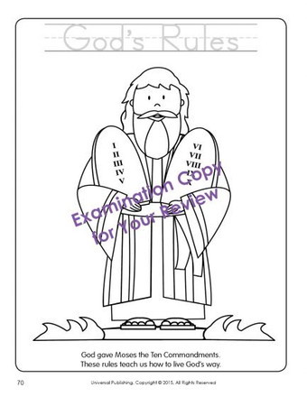 Writing Our Catholic Faith Grade PK/K Coloring Book- Coloring is ...