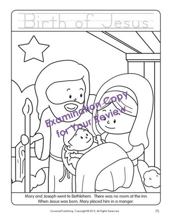 Writing Our Catholic Faith Grade PK/K Coloring Book- Coloring is ...