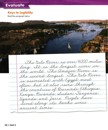 Zaner-Bloser Handwriting Grade 6 Student Edition - Classroom Resource ...