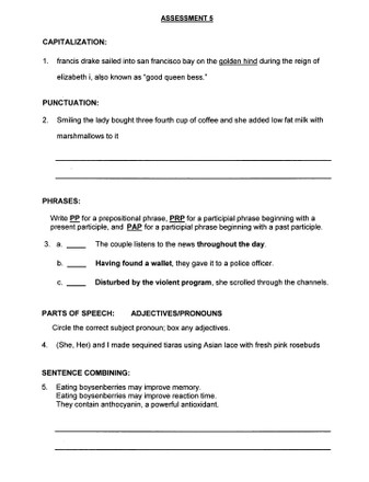 Easy Grammar Ultimate Series: Grade 8 Student Test Booklet - Classroom ...