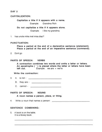 Daily Grams Grade 4 - Classroom Resource Center