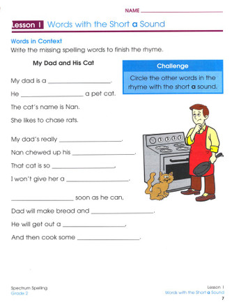 Spectrum Spelling Grade 2 - Classroom Resource Center