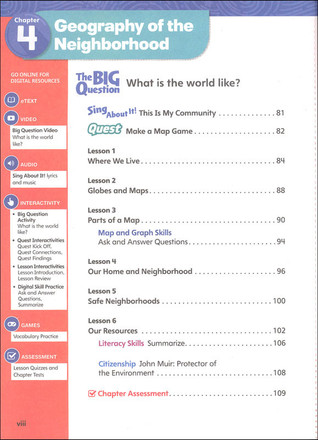 My World Interactive Social Studies Grade K Student Worktext