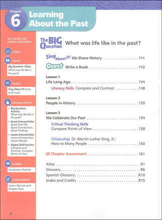 My World Interactive Social Studies Grade K Student Worktext