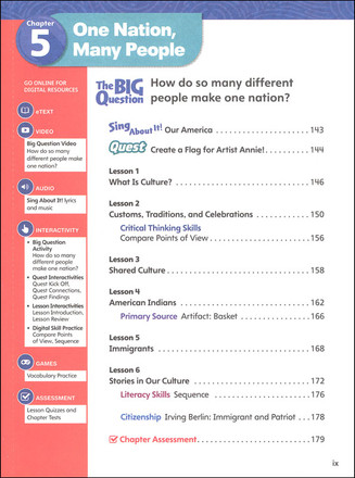 My World Interactive Social Studies Grade 1 Bundle
