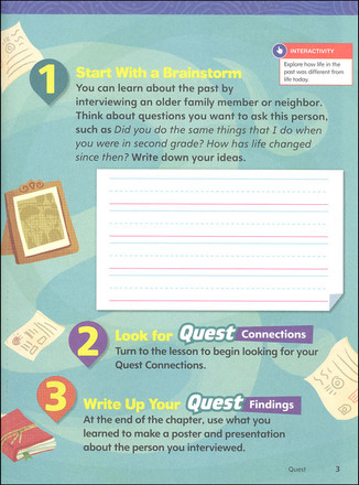 My World Interactive Social Studies Grade 2 Worktext