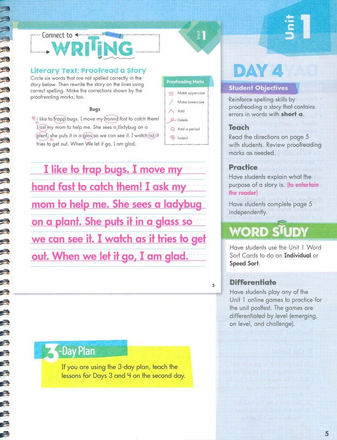 Zaner-Bloser Spelling Connections Grade 2 Student/Teacher Homeschool ...