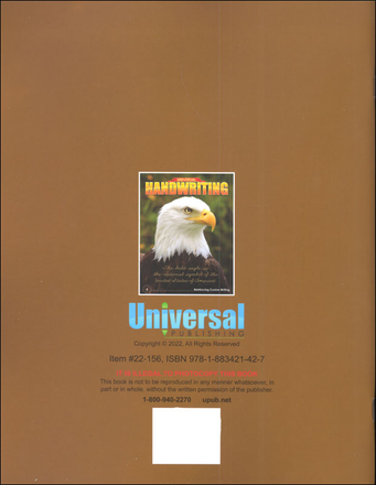 Universal Handwriting Grade 4: Reinforcing Cursive (2022)