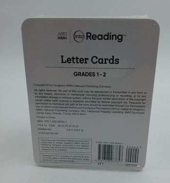 HMH Into Reading: Grade 1 Into Reading Instructional Cards Kit