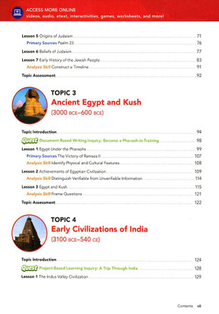 My World Interactive Social Studies Grade 6-8 American History Bundle