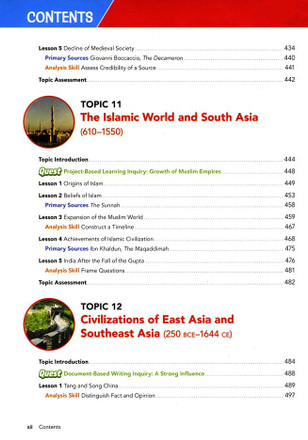 My World Interactive Social Studies Grade 6-8 American History Bundle