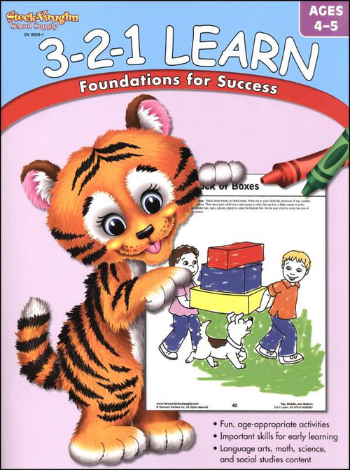 3-2-1 Learn: Foundations for Success Ages 4-5 - Classroom Resource Center
