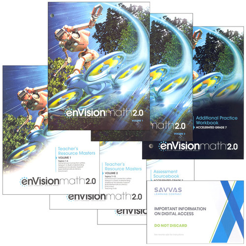 EnVision Math 2 0 Grade 7 Accelerated Bundle 2017 Version Classroom EnVision Math 2 0 Grade 7 Accelerated Bundle 2017 Version Classroom