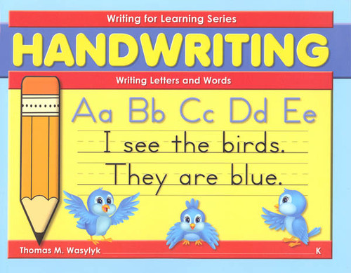 Writing for Learning Gr. K: Writing Letters and Words