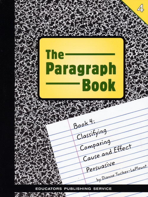 The Paragraph Book 4 Student Book - Classroom Resource Center