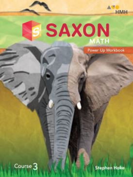 Saxon Math Grade 8 Course 3 Power Up Workbook 2018 - Classroom Resource ...