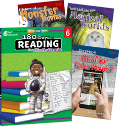 180 Days of Reading Grade 6 Bundle: 4 Book Set