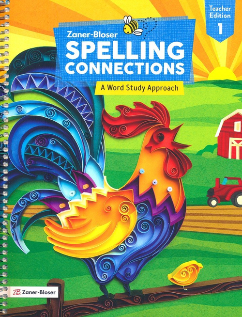 Zaner-Bloser Spelling Connections Grade 1 Student/Teacher Homeschool ...