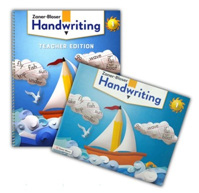 Zaner-Bloser Handwriting Grade 1: Student & Teacher Editions ...