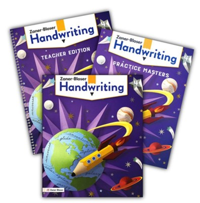 Zaner-Bloser Handwriting Grade 4: Student, Teacher, & Practice Masters ...