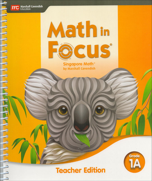 Math in Focus Teacher Edition Volume A Grade 1
