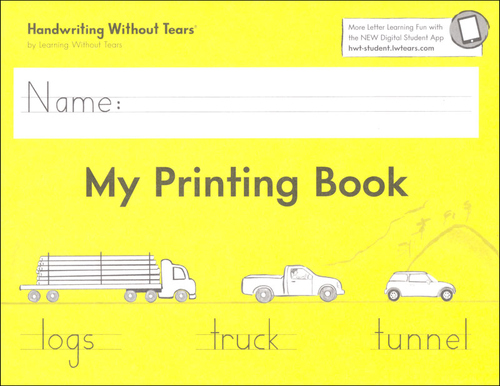 Handwriting Without Tears: Grade 1 My Printing Book Student Workbook ...