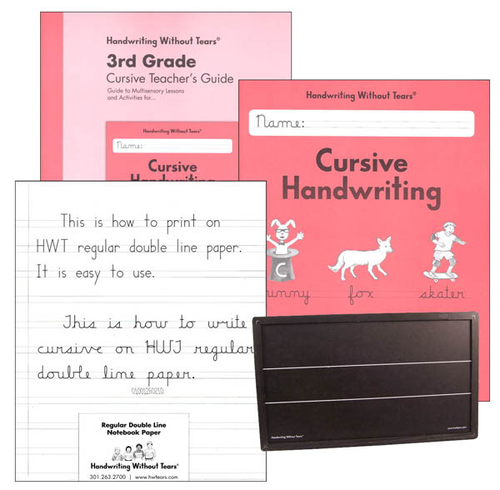 Handwriting Without Tears: Grade 3 Cursive Handwriting Kit (2022 Edition)