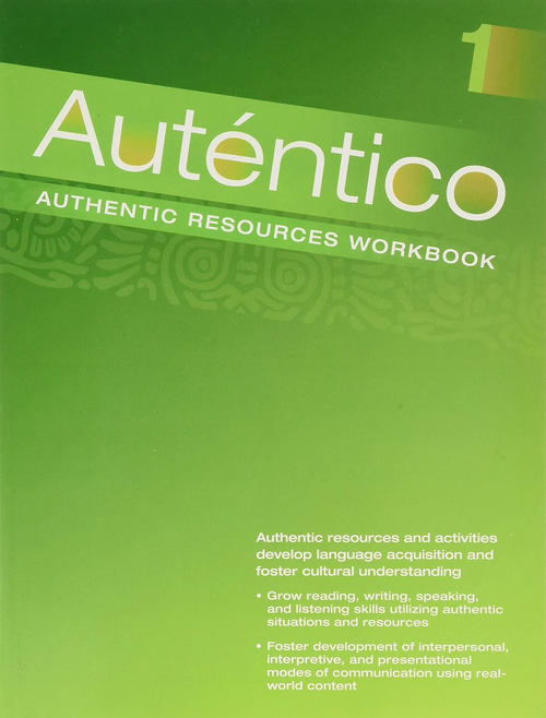 Auténtico Authentic Resources Workbook, Level A/B/1