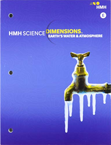 Science Dimensions Student Edition Module E Earth's Water & Atmosphere Grades 6-8