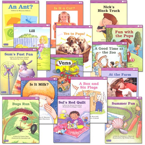 Saxon Phonics and Spelling - Gr. K - Fluency Readers Set A - Easy ...