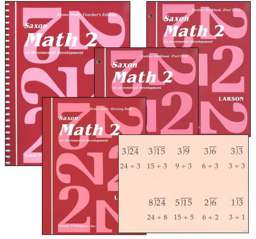 Saxon Math Grade 2 Homeschool Kit - Classroom Resource Center