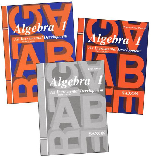 Saxon Math Algebra 1 3rd Edition Homeschool Kit - Classroom Resource Center