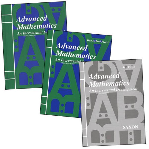 Saxon Math Advanced Math 2nd Edition Homeschool Kit - Classroom ...