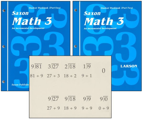 Saxon Math Grade 3 Student Workbooks - Classroom Resource Center