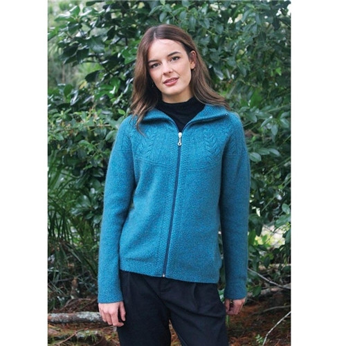 Lothlorian 9774 Rangitoto Cable Jacket - Sams Patch