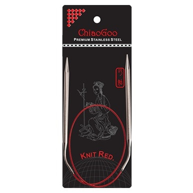Chiaogoo Knit Red Circular 9 inch 23cm - Sams Patch