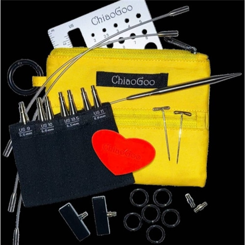Chiaogoo Twist Yellow Large Interchangeable Set - Sams Patch