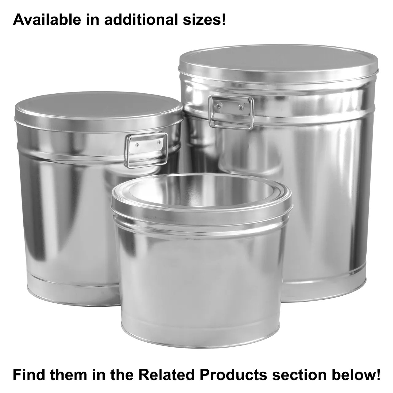 Clambake Steampot Tin 2 Gallon | Atlantic Can