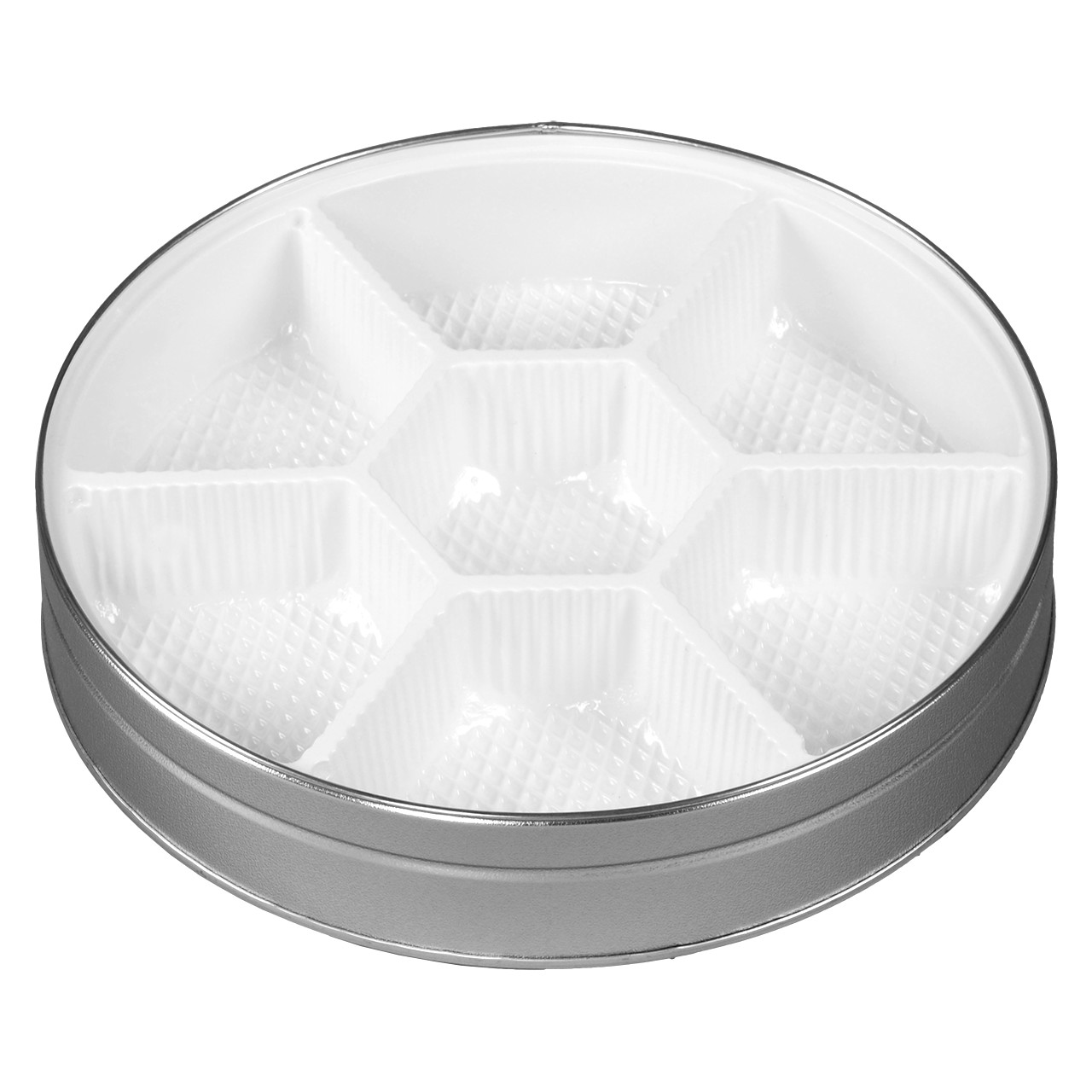 White Tin Container Inserts 115 7-Cavity | Atlantic Can