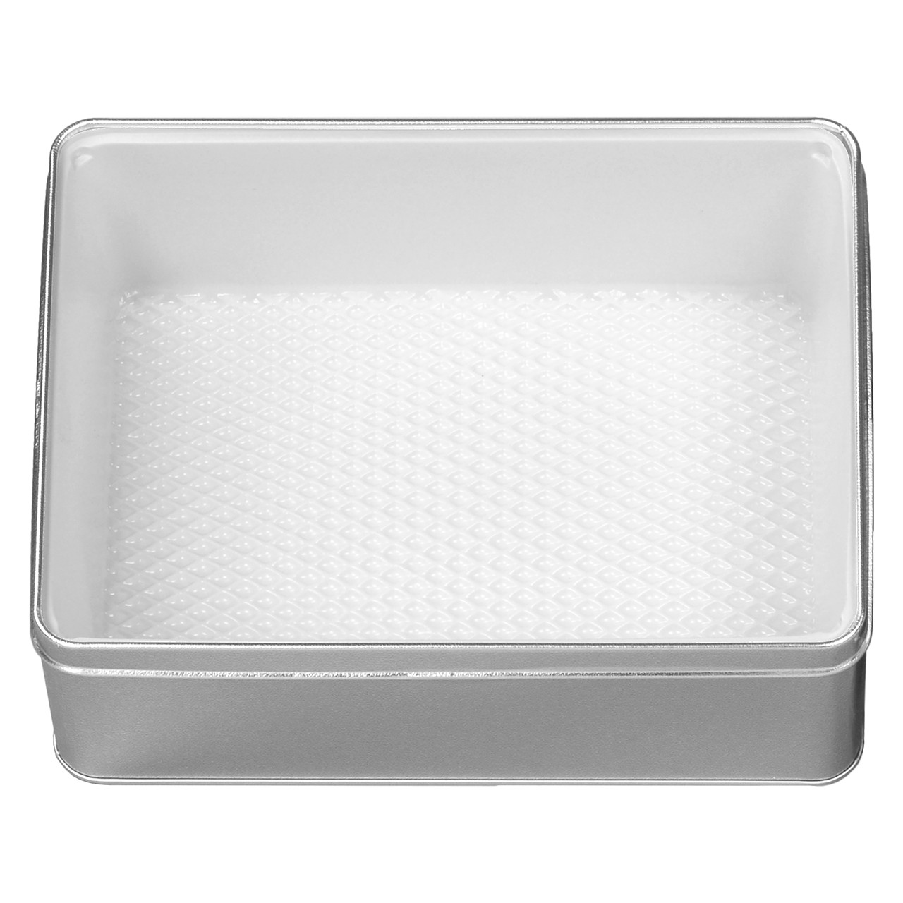 White Tin Container Inserts 4REC 1-Cavity BULK | Atlantic Can