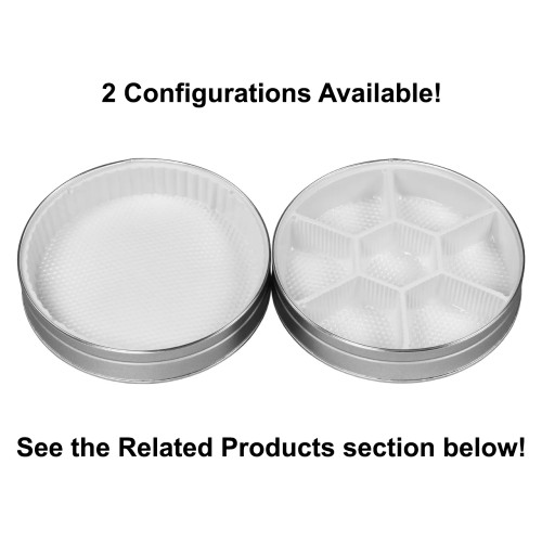 White Tin Container Inserts 115 7-Cavity | Atlantic Can