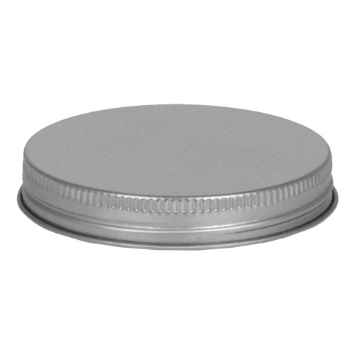2 9/16" Diameter (2 oz.) Shallow Round Screw Top Seamless Tin Cover ...
