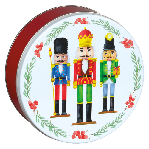 Nutcracker Trio Round Tin Size 1S | Atlantic Can
