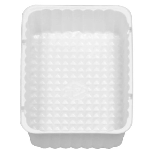 White Tin Container Inserts 1REC 1-Cavity BULK | Atlantic Can
