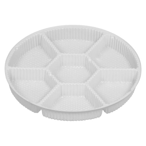 White Tin Container Inserts 808 7-Cavity BULK | Atlantic Can