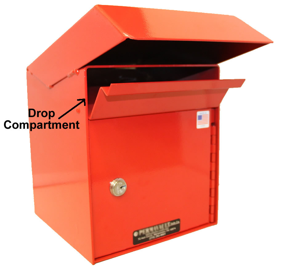 Outdoor Secure Payment Locking Drop Box - Locking Drop Boxes