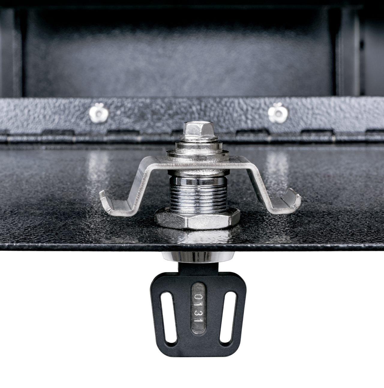 Rear Access Locking Mailbox with Secure Drop Door