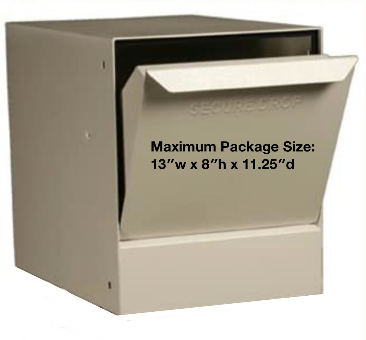 Through wall amazon package dropbox